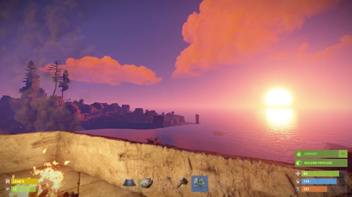 A Beautiful Rust Sunrise. http - Virtual Gamers Network